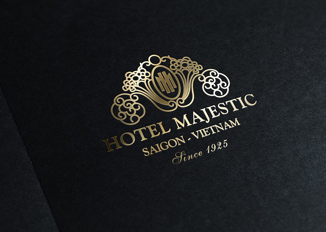 MAJESTIC - Thiết kế logo và bộ nhận diện thương hiệu khách sạn Majestic