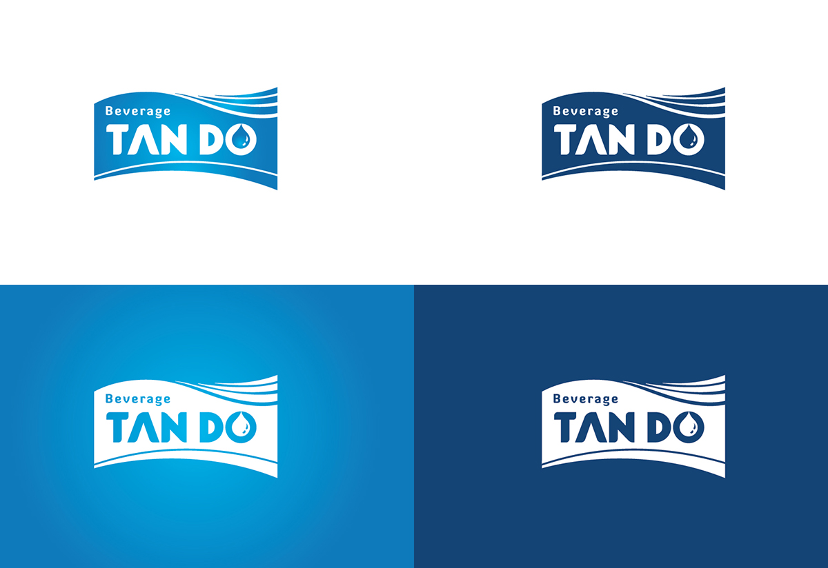 Tân Đô - Thiết kế logo công ty nước giải khát Tân Đô