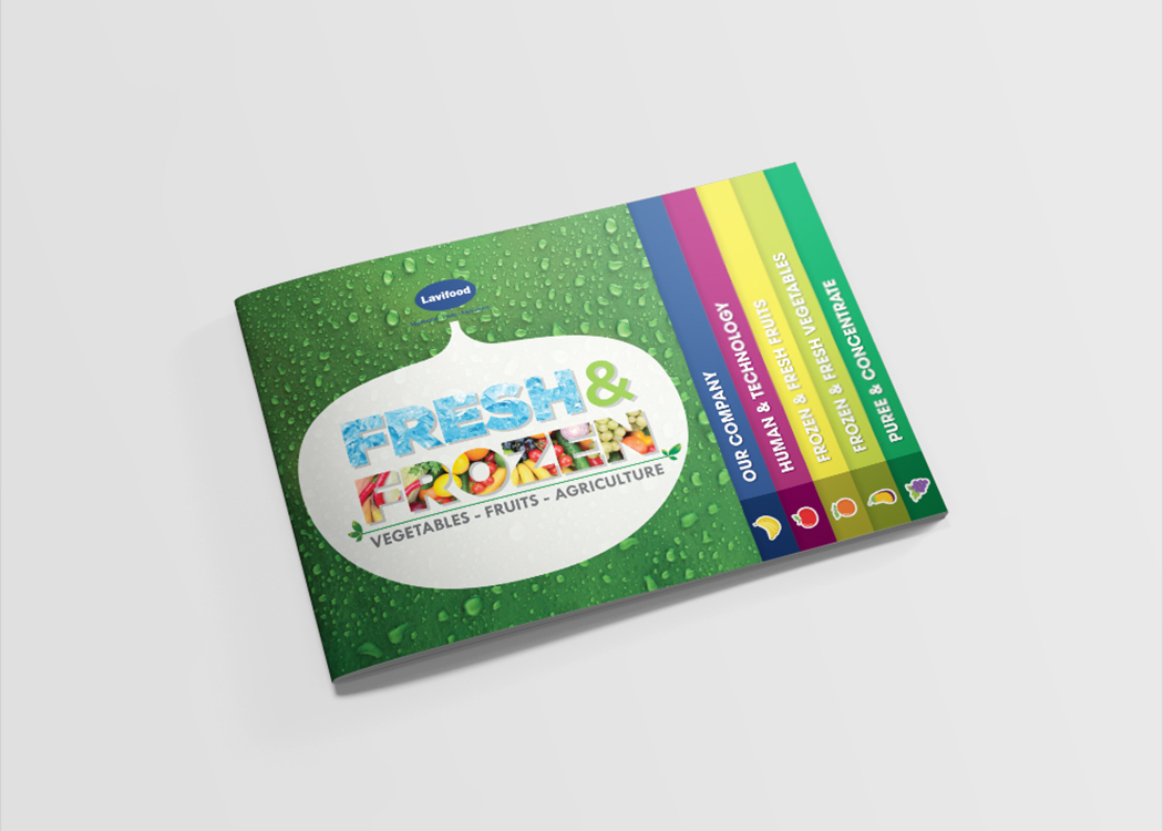 LAVIFOOD - Thiết kế brochure và ấn phẩm quảng cáo công ty thực phẩm ...