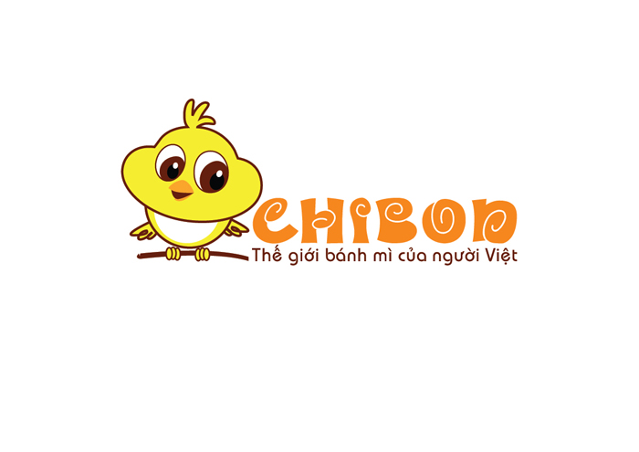 Thiết kế logo thương hiệu bánh mỳ Chibon