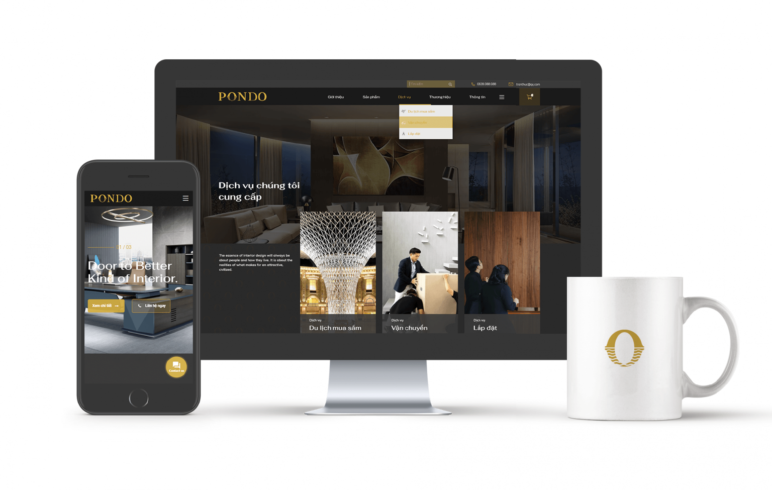 Dự án Thiết Kế Thương Hiệu PONDO VIỆT NAM | Sao Kim Branding