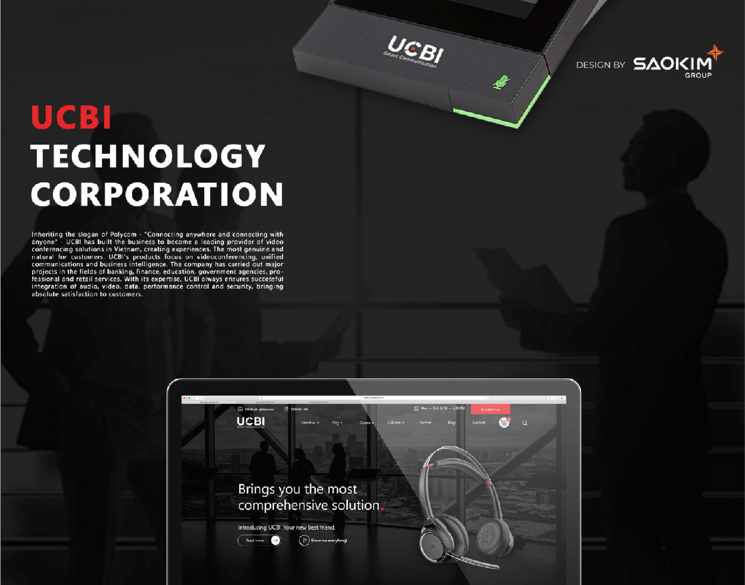 Dự án Thiết Kế Thương Hiệu UCBI | Sao Kim Branding