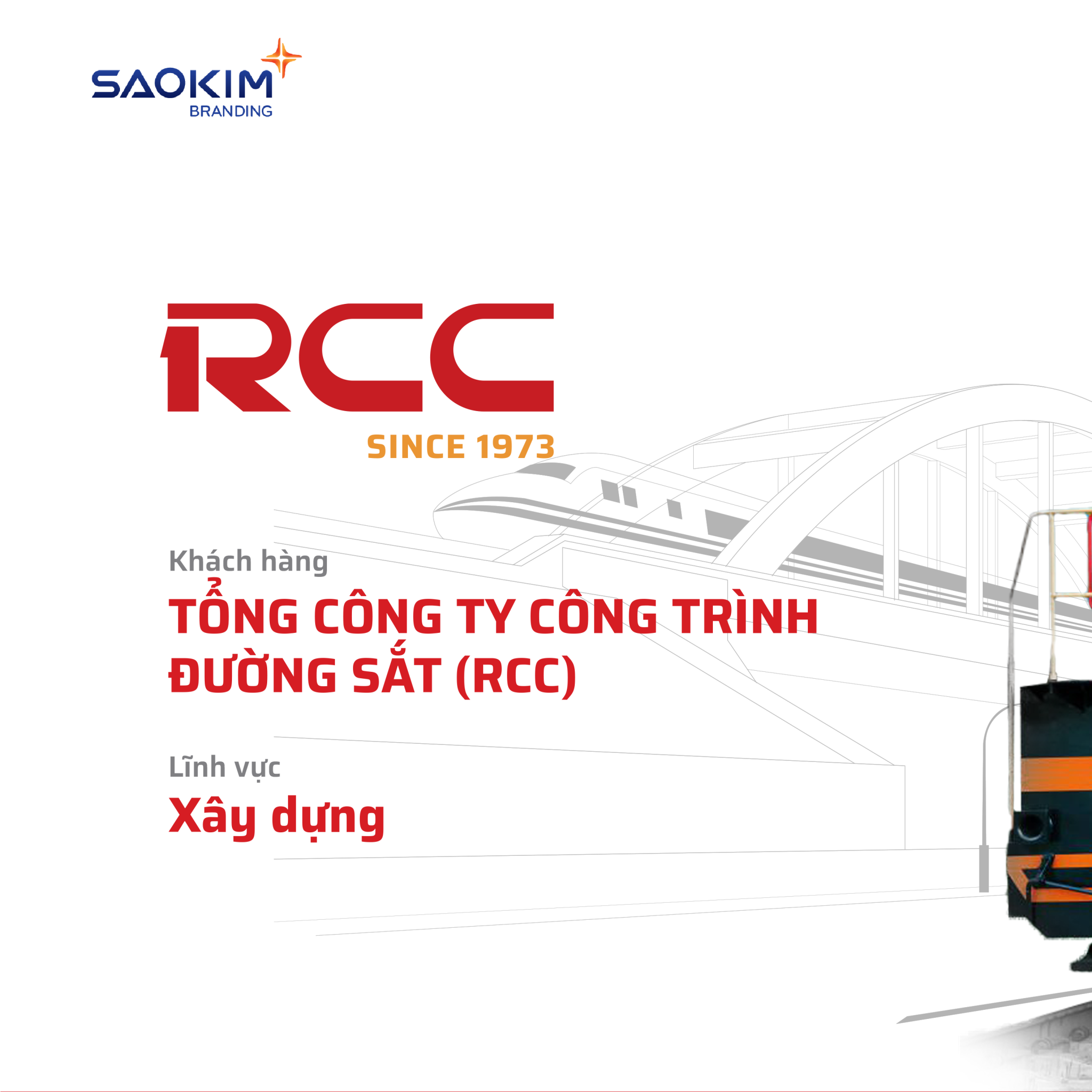 Dự án Thiết Kế Thương Hiệu RCC | Sao Kim Branding